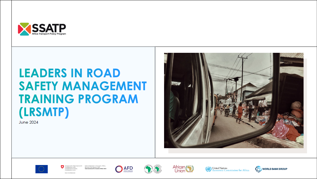About the SSATP Leaders in Road Safety Management Training Program | SSATP
